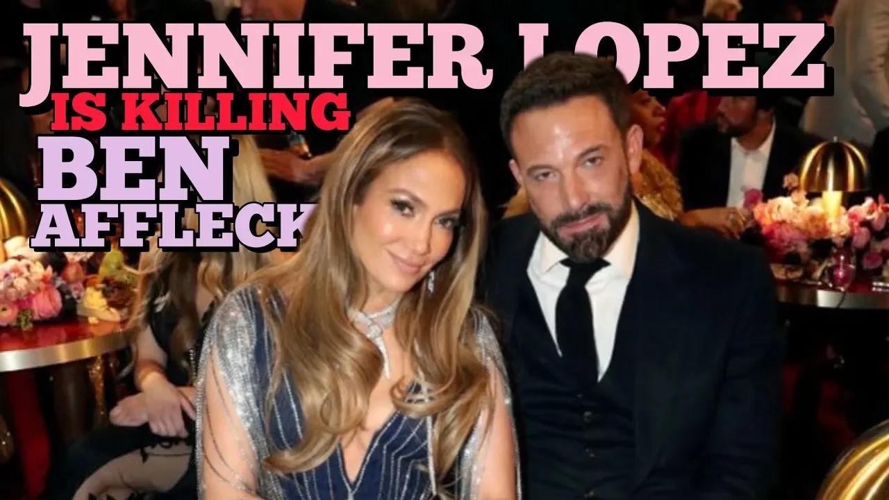 Jennifer Lopez Sucking The Life Out Of Ben Affleck! SimpCast with ...