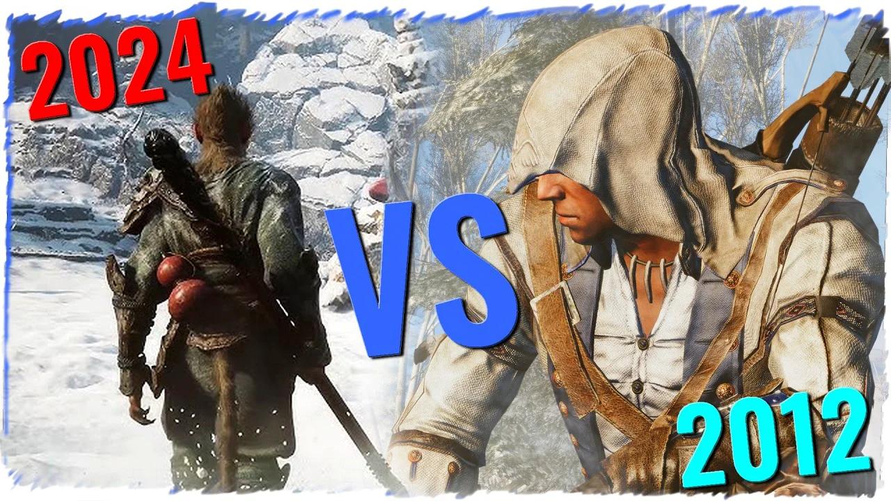 BLACK MYTH WUKONG VS Assassin's Creed III Deep Snow Fighting