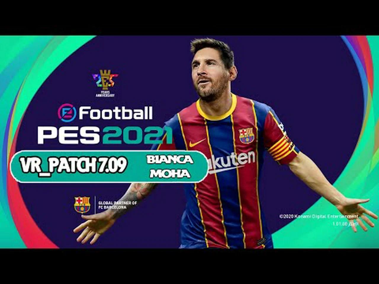 eFootball PES 2021 para PS3 VR PATCH v7.09