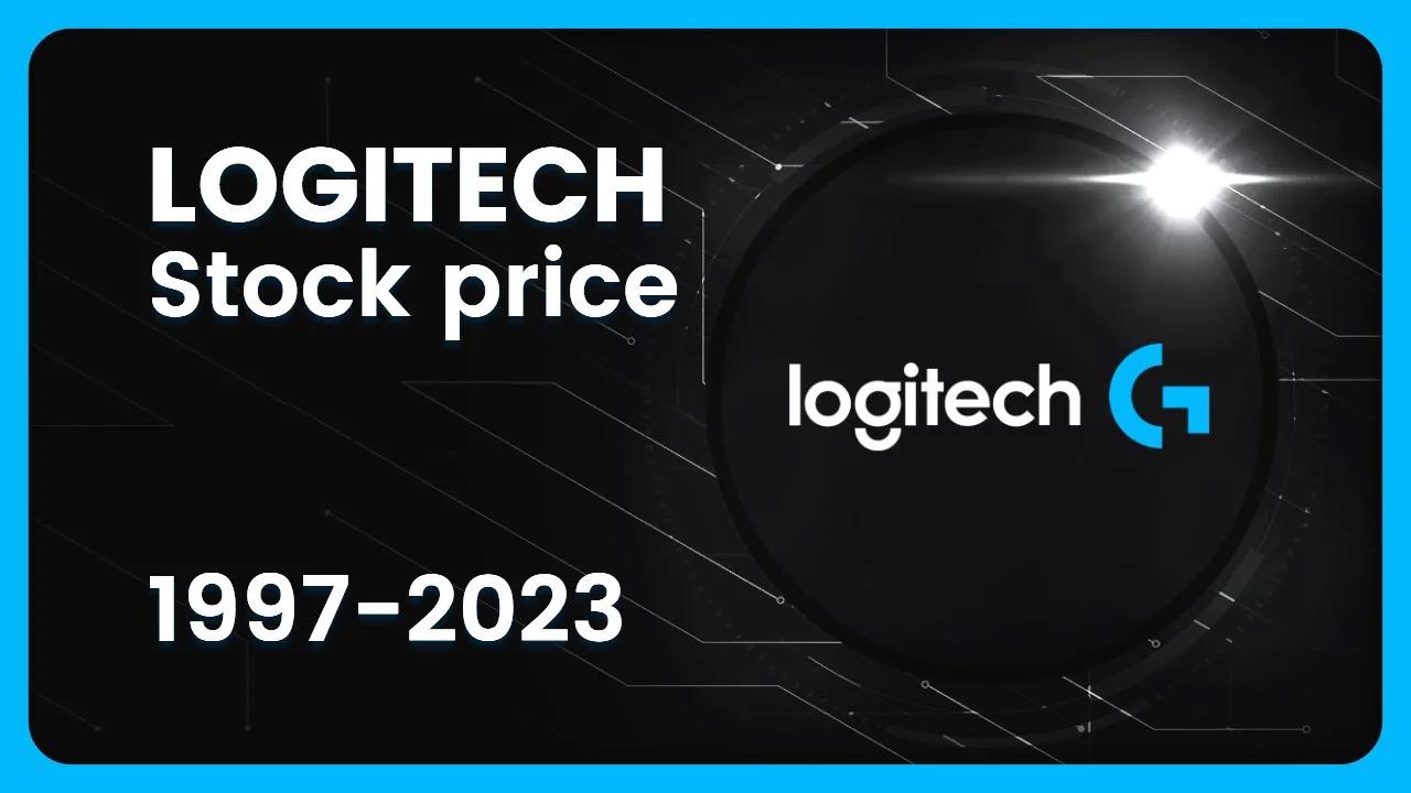 LOGITECH (LOGI) Stock Price Evolution (USD) 1997-2023 #finance #stocks ...
