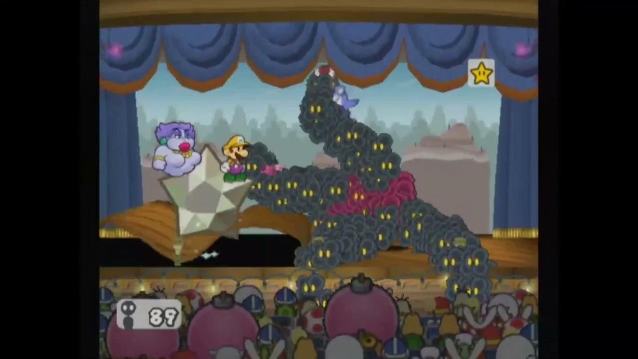 Paper Mario 2 The Thousand Year Door Chapter 6 Boss Smorg and Poshley ...