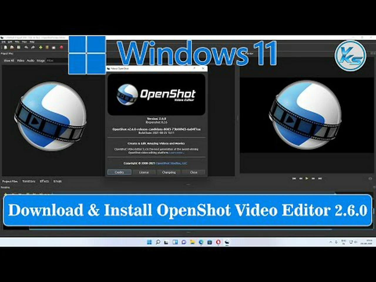 How To Download And Install OpenShot Video Editor 2.6.0 On Windows 11 ...