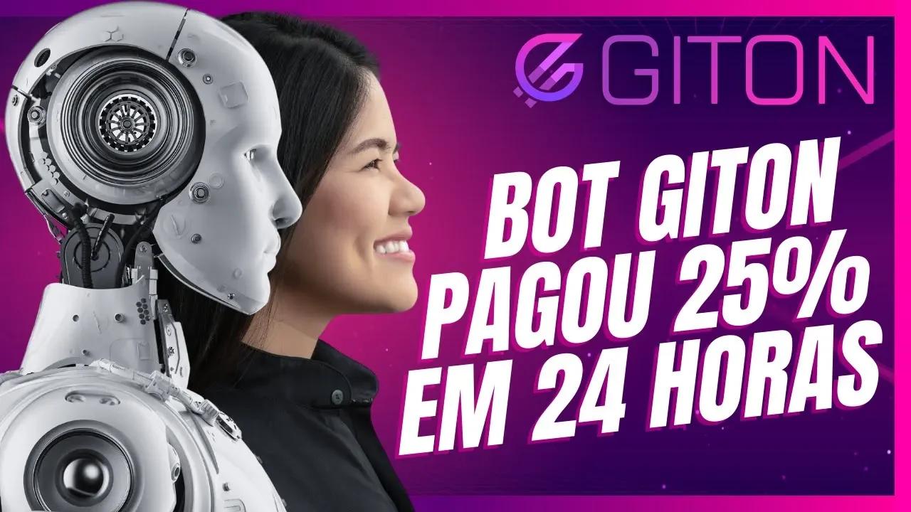 SITE PAGANDO 25% EM 24 HORAS CONHEÇA A GITON #giton #investiment #trx