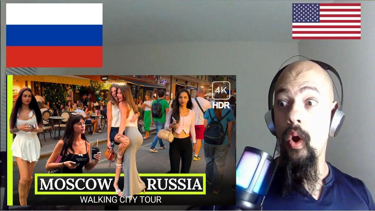 First Time Reacting to Walking Tour Russia Moscow - Walking tour of the city | Moscow Travel Guide