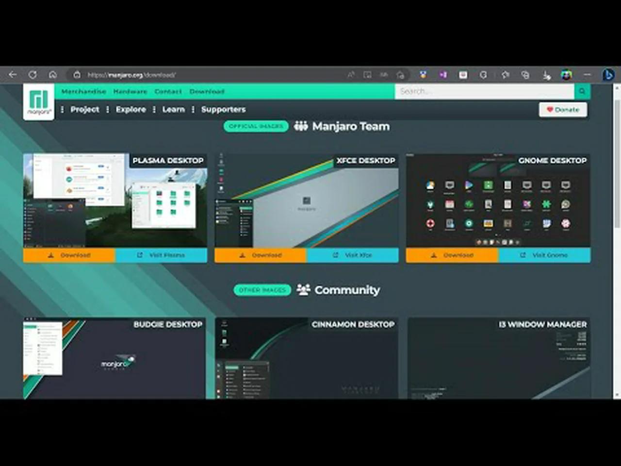 MANJARO MINIMAL XFCE UMA DISTRO RELEASE ROLINN vamos conferir # ...