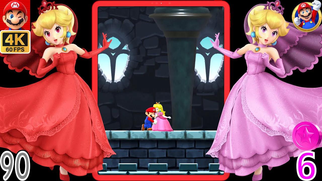 Mario - Pink Coins - World 6