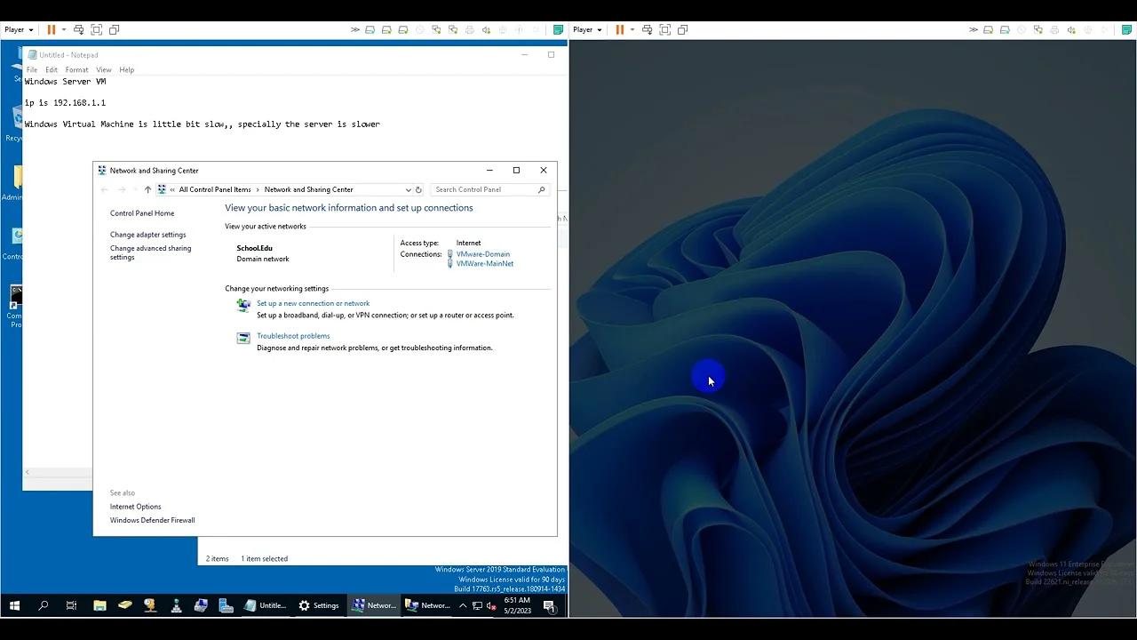 Windows 11 Enterprise Virtual Machine Tutorials : Part 9 || Confirm TCP IP settings