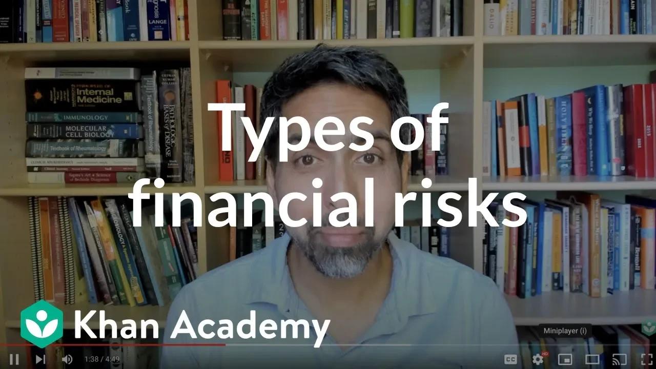 Types of financial risk | Insurance | Financial literacy | Khan Academy