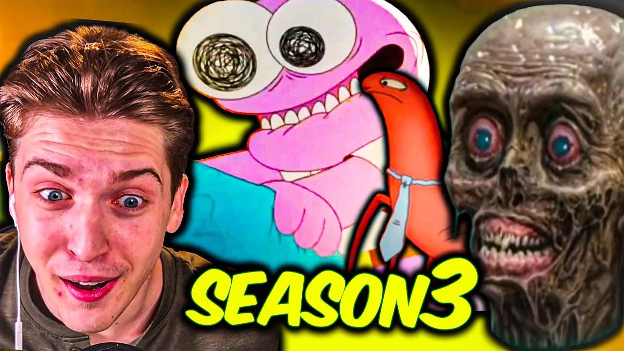 Smiling Friends S3E4 Had Me HORRIFIED 😱 Curse of the Green Halloween ...