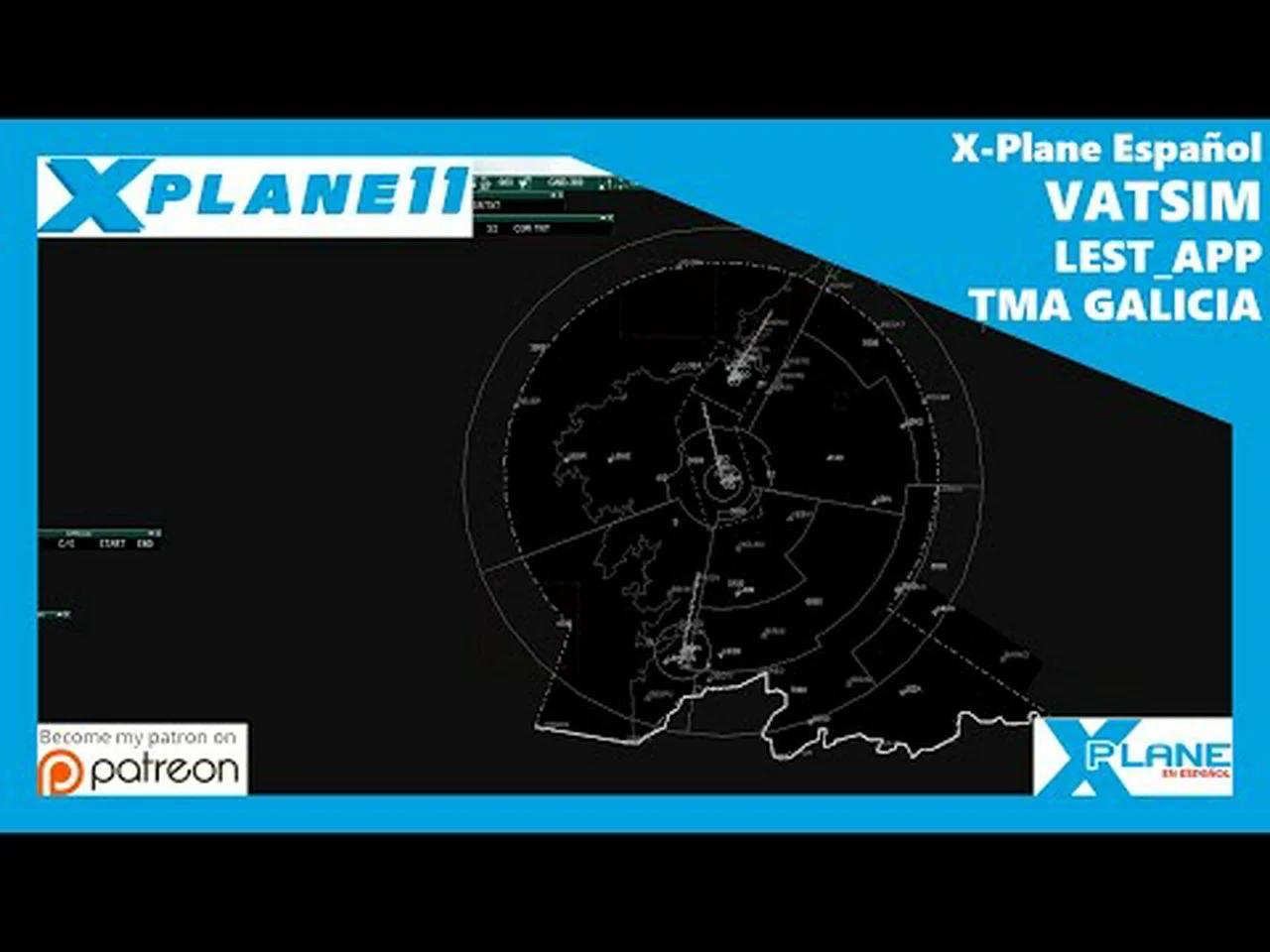 X-Plane Español | VATSIM | ATC | LEST_APP (TMA Galicia)