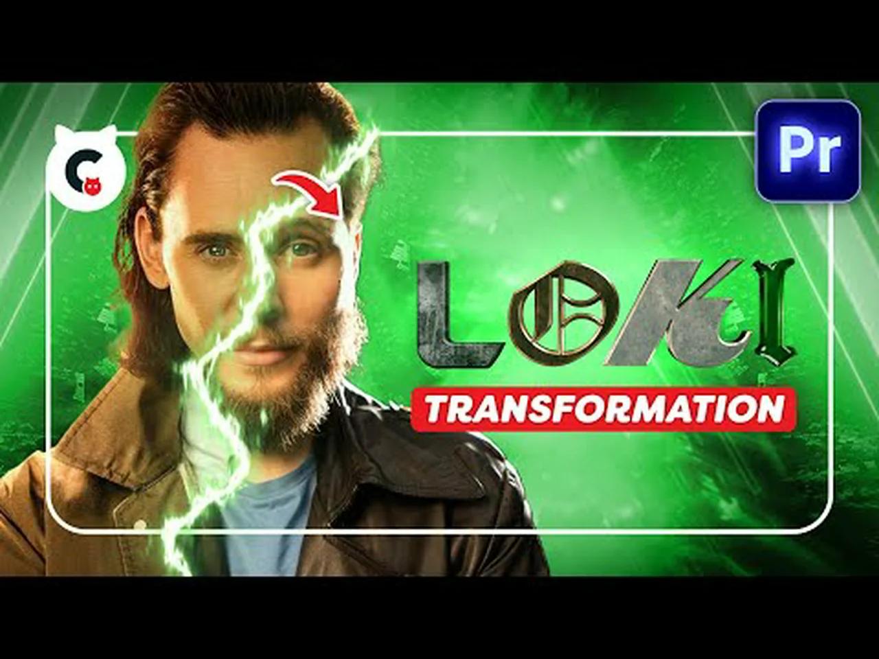TRANSFORMATION Effect From LOKI (Adobe Premiere Pro Tutorial)