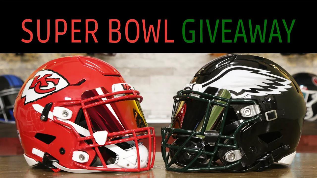 The New Super Bowl Custom Helmets - Giveaway