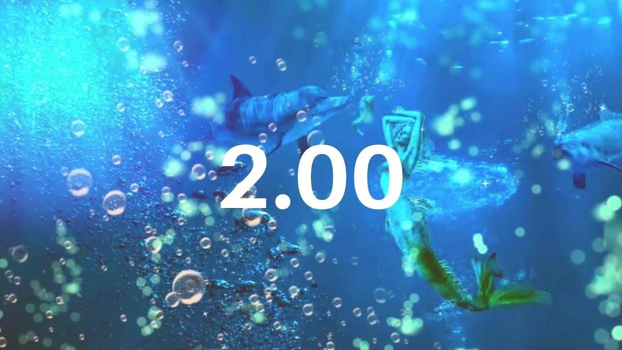 2 MINUTE TIMER - 2 MINUTE COUNTDOWN with UNDERWATER Ambience and ...