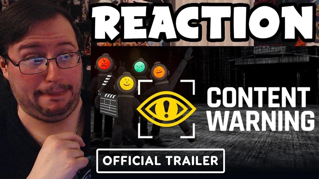 Gor's "Content Warning" Official Trailer REACTION (The New Lethal Company?)