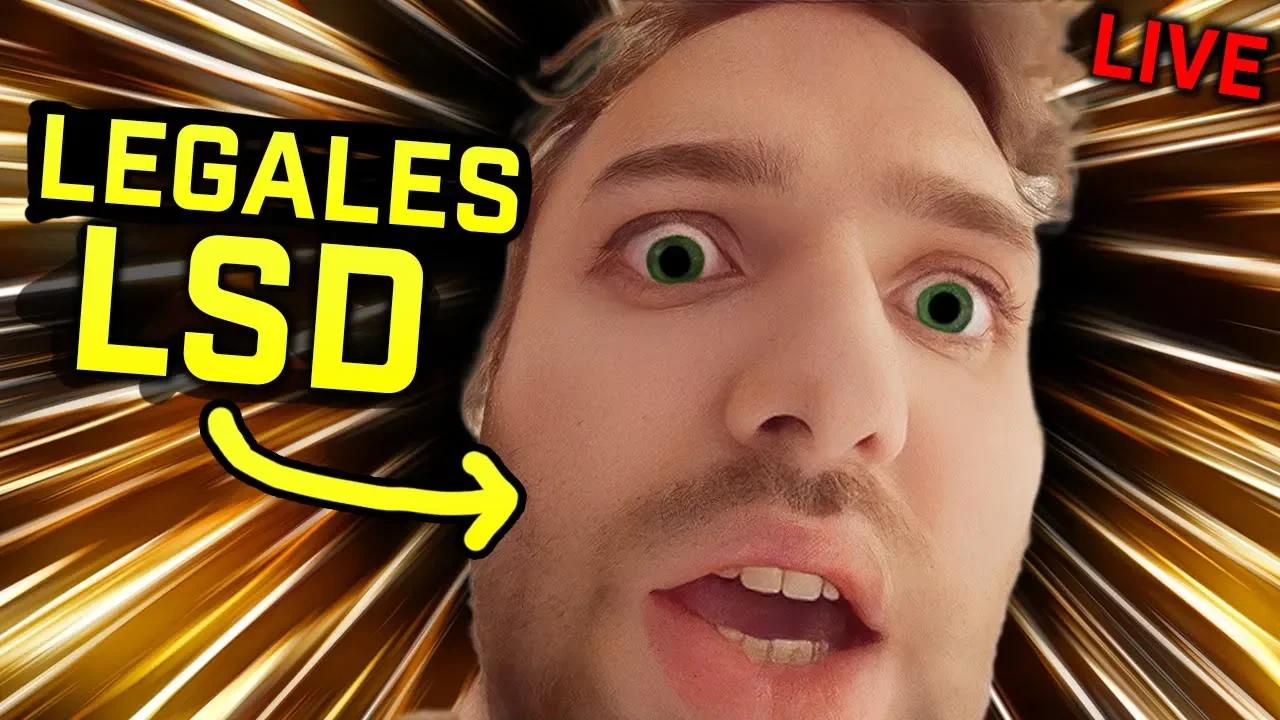 Ich habe 1D-LSD fürs FERNSEHEN genommen