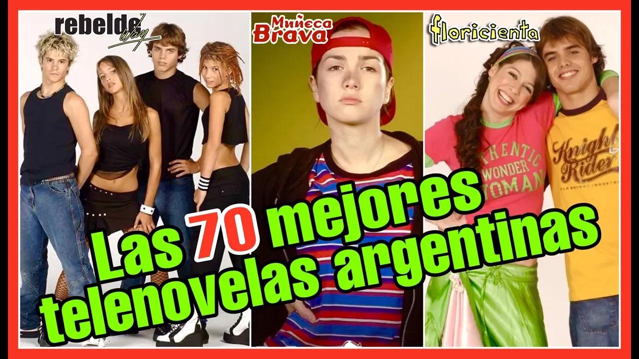 70 Mejores telenovelas 𝗔𝗿𝗴𝗲𝗻𝘁𝗶𝗻𝗮𝘀 de todos los tiempos | Decada de los 60’s a 2000’s