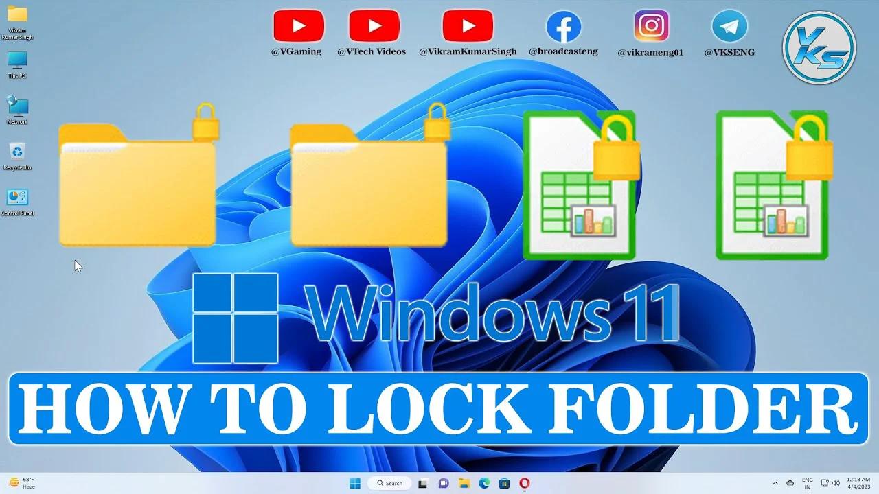 How To Lock Folder in Windows 11