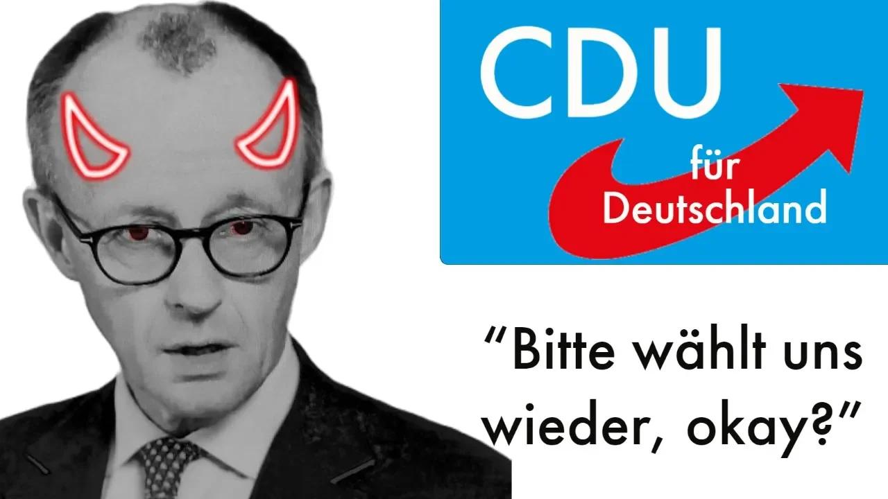 CDU jetzt konservativ? Merz & CDU wollen mit AfD zusammenarbeiten? Merz ...