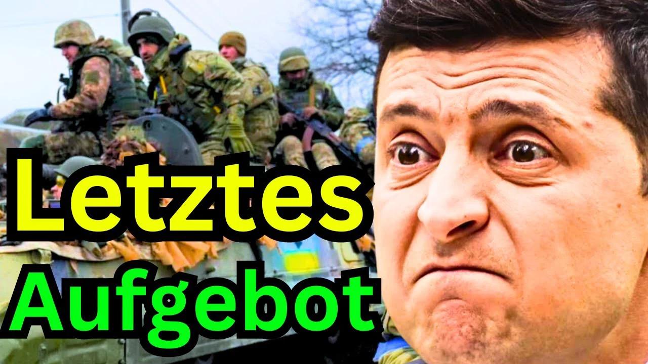 Die Lage ist ernst: Kiewer Regime gehen die Soldaten aus! Aber wie kann ...