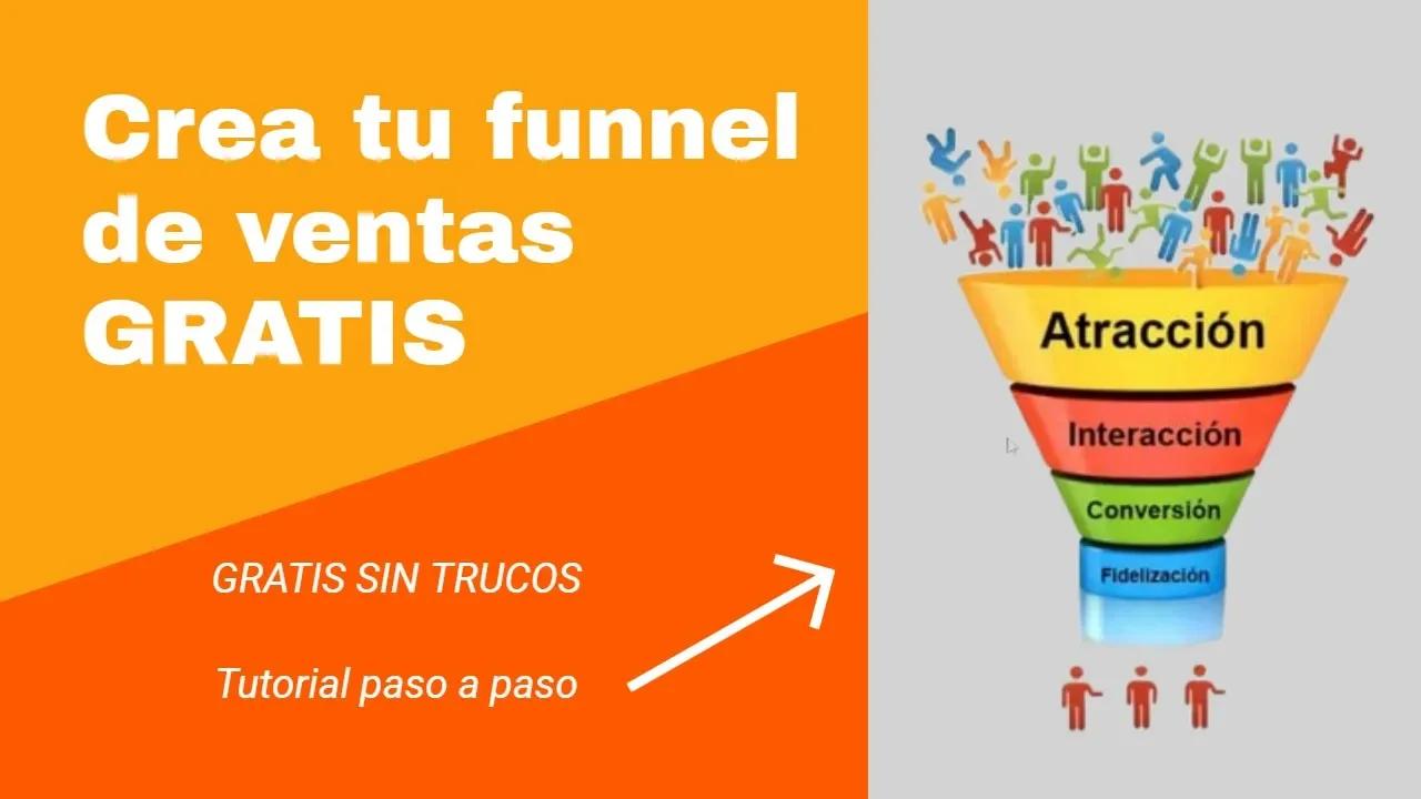 Cómo Crear Gratis Un Funnel ó Embudo De Ventas Exitoso Tutorial Paso