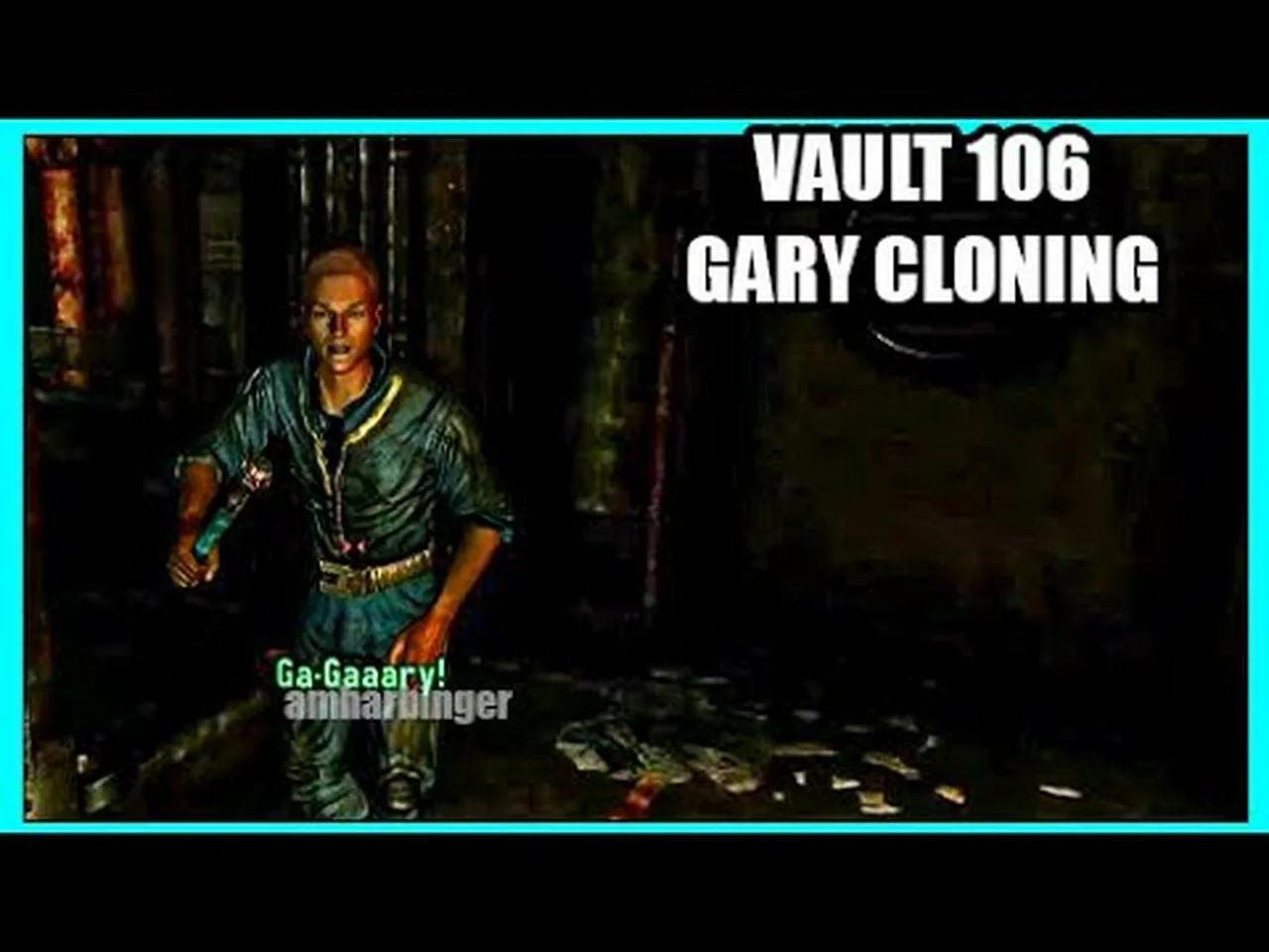 Fallout 3 Vault 108 The Gary Cloning Experiment