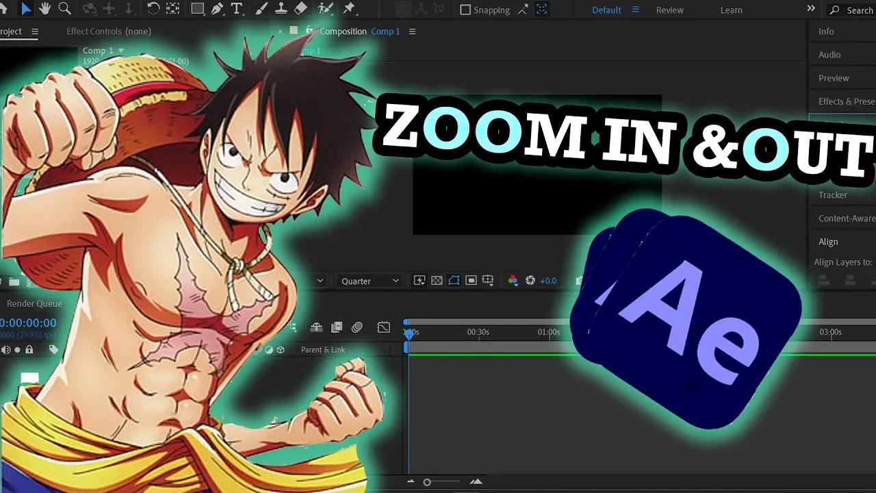 "🚀 Mastermind After Effects: Zoom In & Out Transitions | Unleash Your Creativity! 🎬