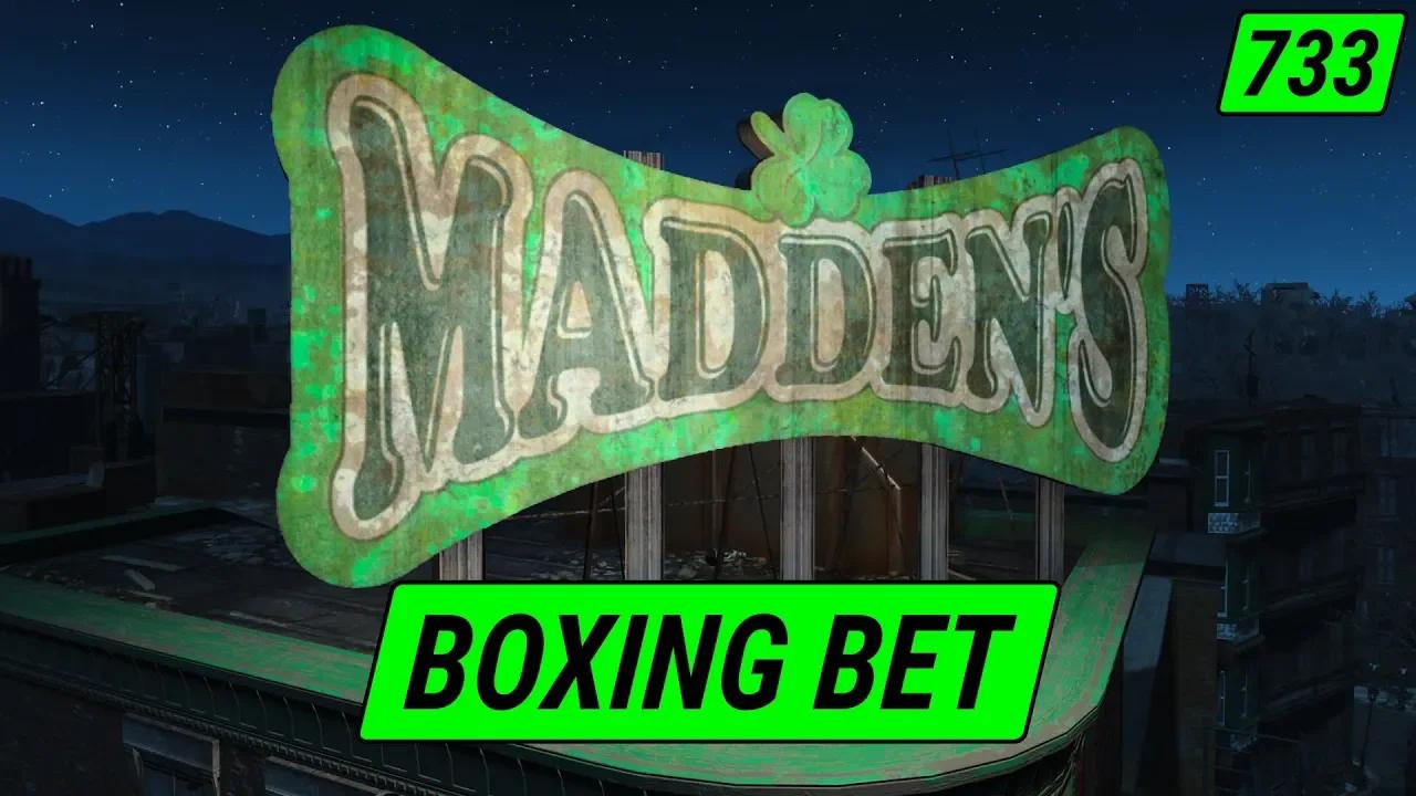 Finding Madden's Lost Boxing Bet | Fallout 4 Unmarked | Ep. 733