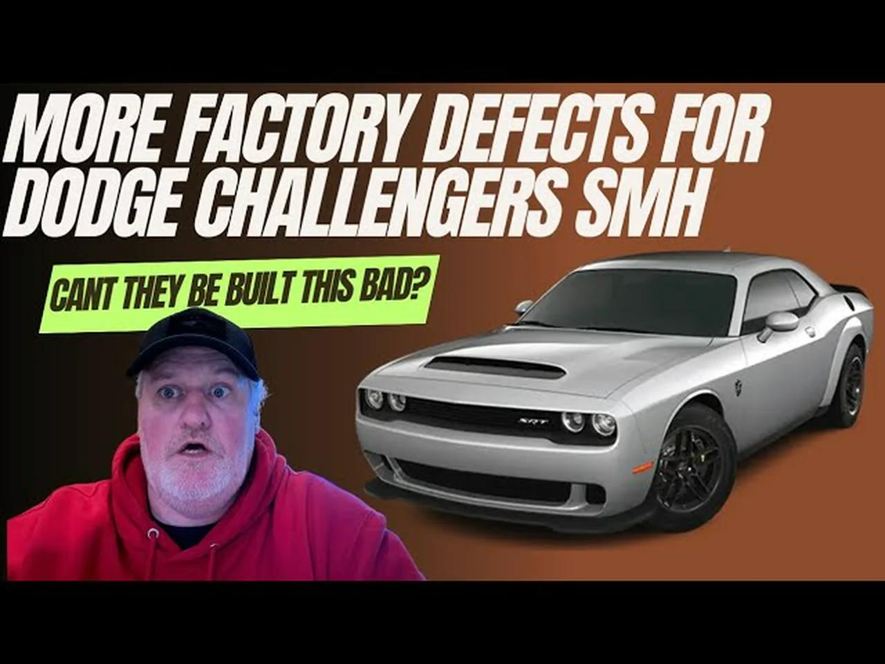 More 2023 Dodge Challenger Build Quality Issues Popping Up SMH
