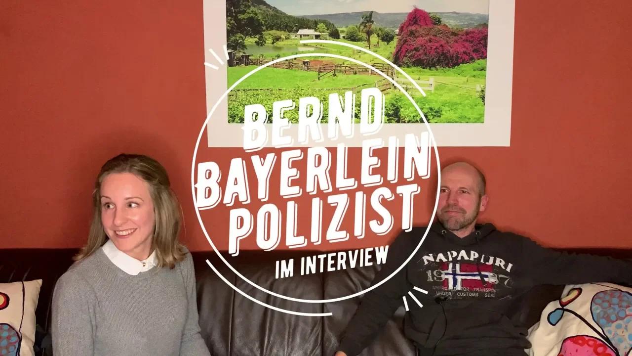 Interview mit Bernd Bayerlein, dem ersten Polizisten, der sich laut zu Wort meldete