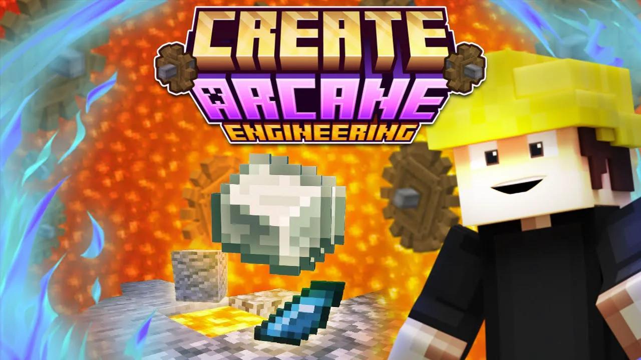 Minecraft: Create Arcane Engineering Ep. 8 - Automatiser les andesite ...