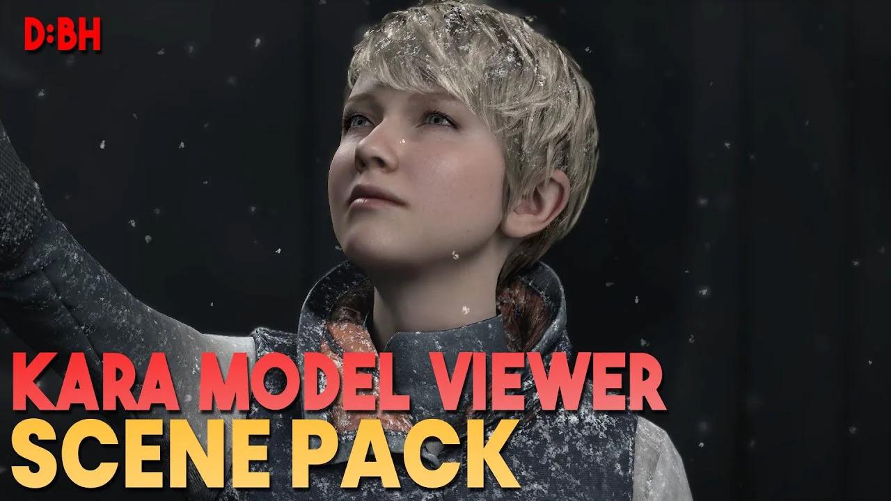 Kara Model Viewer Scene Pack || Detroit: Become Human || 1080p, 60 FPS