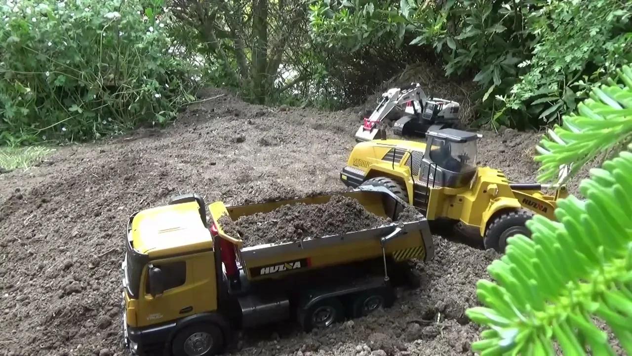 Dump truck loading and help with recovery