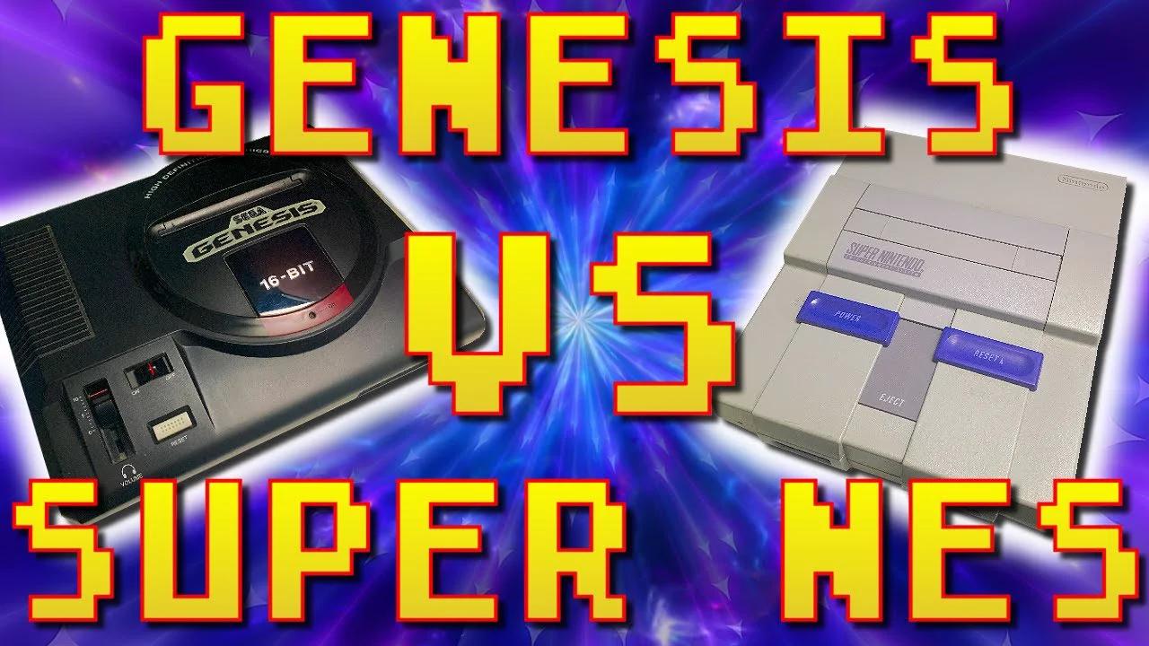 Super Nintendo vs. Sega Genesis! 32 Games Compared!
