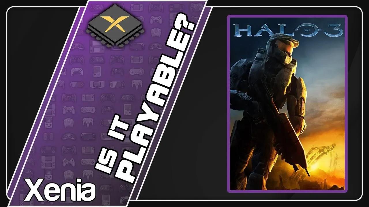Is Halo 3 Playable? Xenia Performance [GTR6 Mini PC]