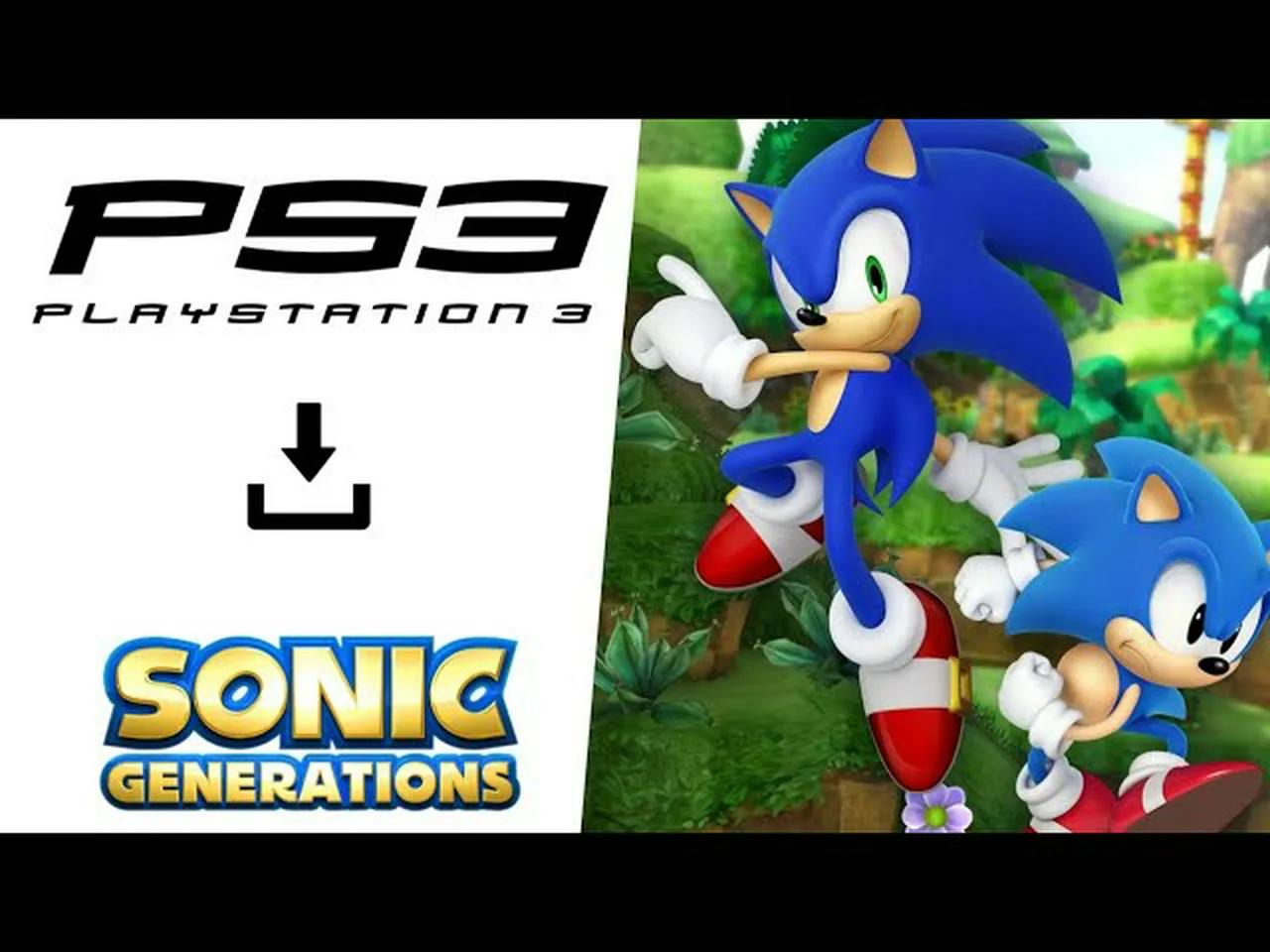 SONIC GENERATIONS - PS3 PT-BR