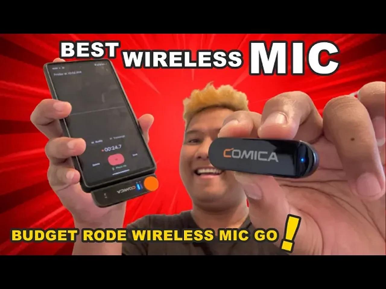 Mini Wireless Mic for Vloggers - Comica Vimo S