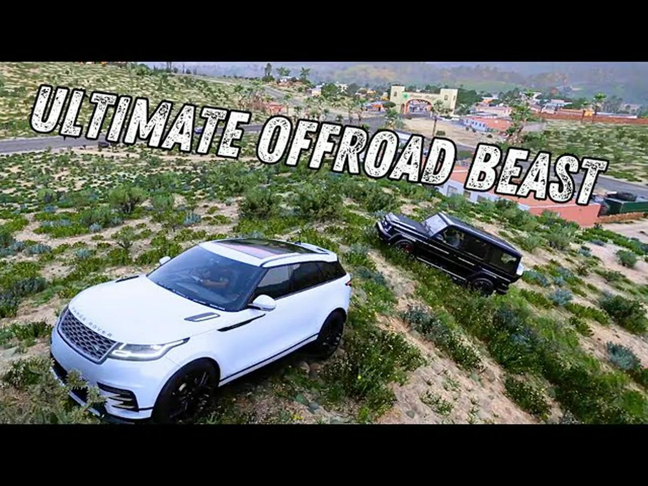 Luxury Offroad Convoy: Range Rover & G-Class Take On Extreme Terrain ...