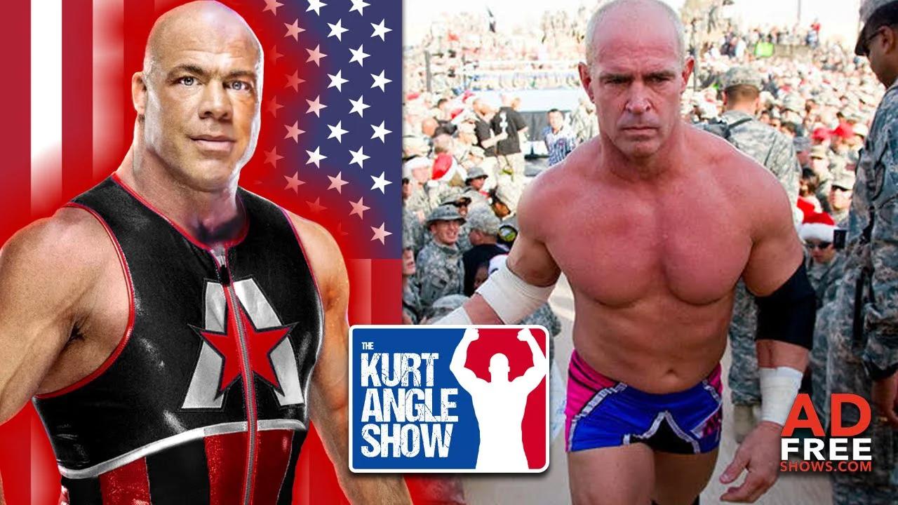 Kurt Angle On A WWE Title Match w/ Hardcore Holly