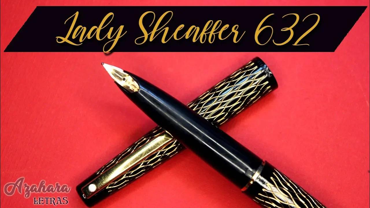 🖋️ Reseña LADY SHEAFFER 632 Black Enamel & Gold Tulle Net