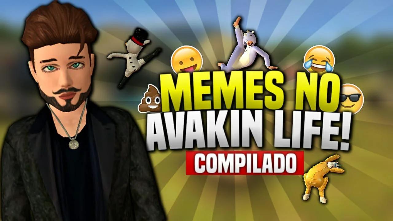 MEMES NO AVAKIN LIFE! *compilado* | Luiz Avakin