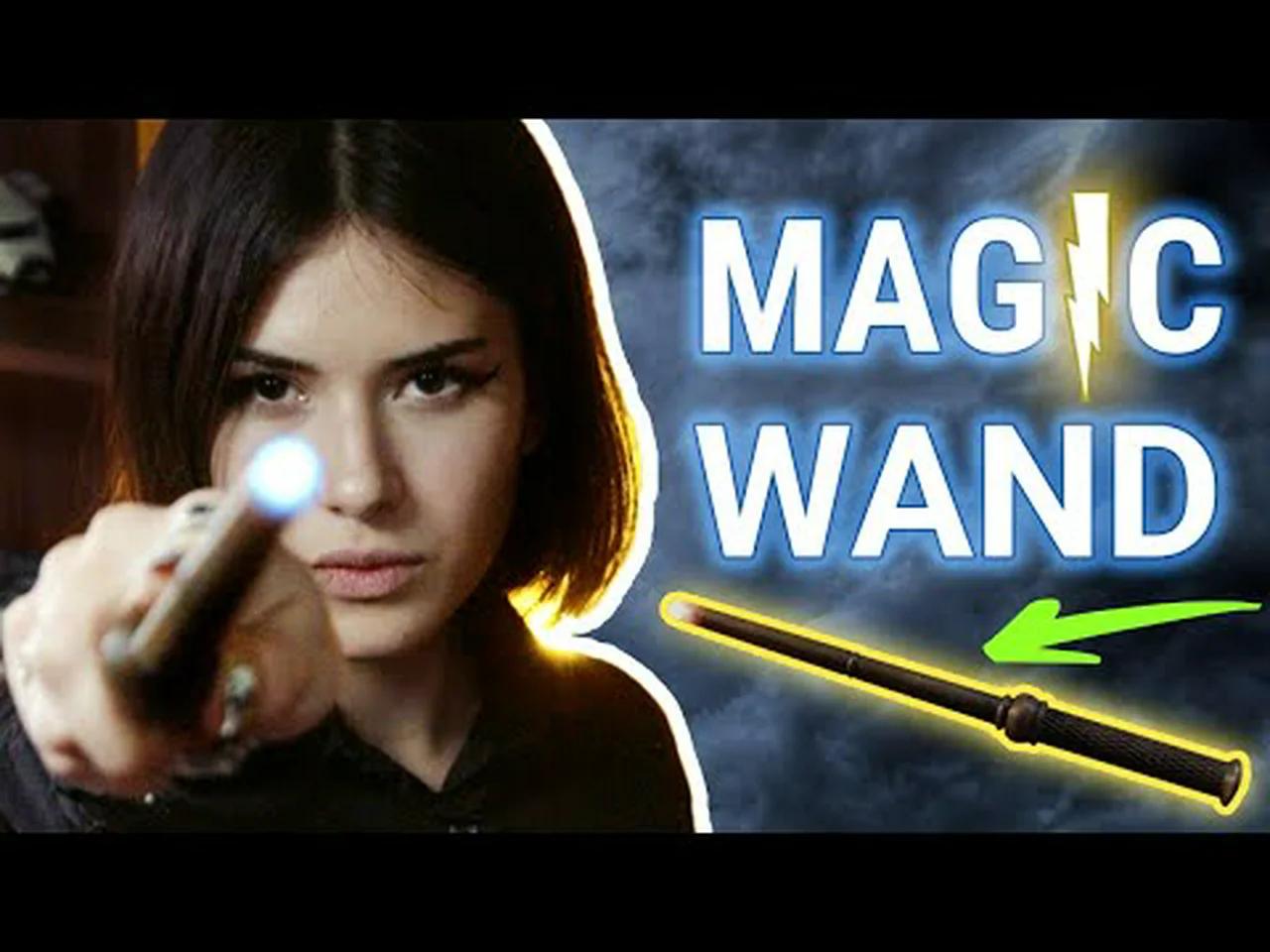 Making a Magic Wand with Light Effects and Spell Recognition | Wizards Wand