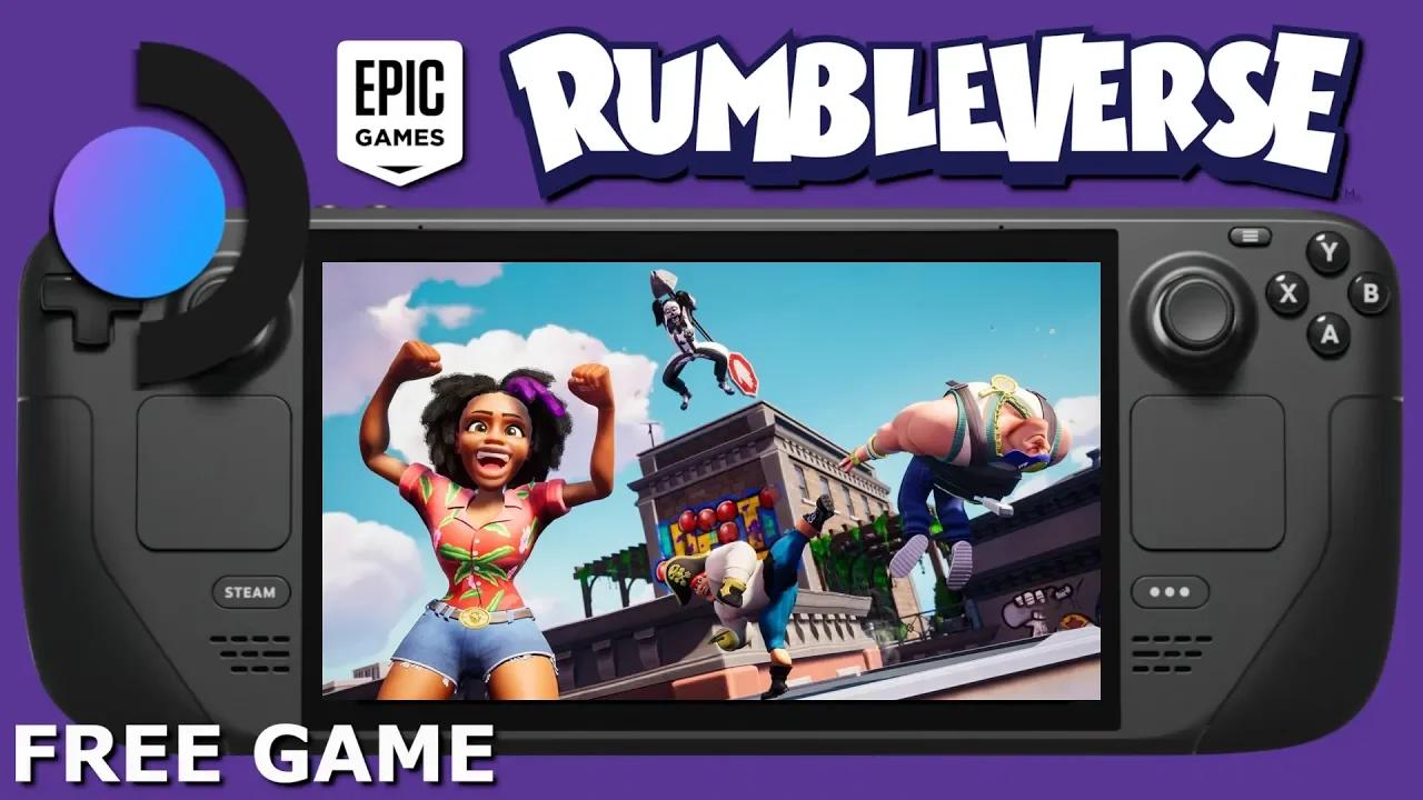 Rumbleverse Steam Deck Gameplay Epic Games Store