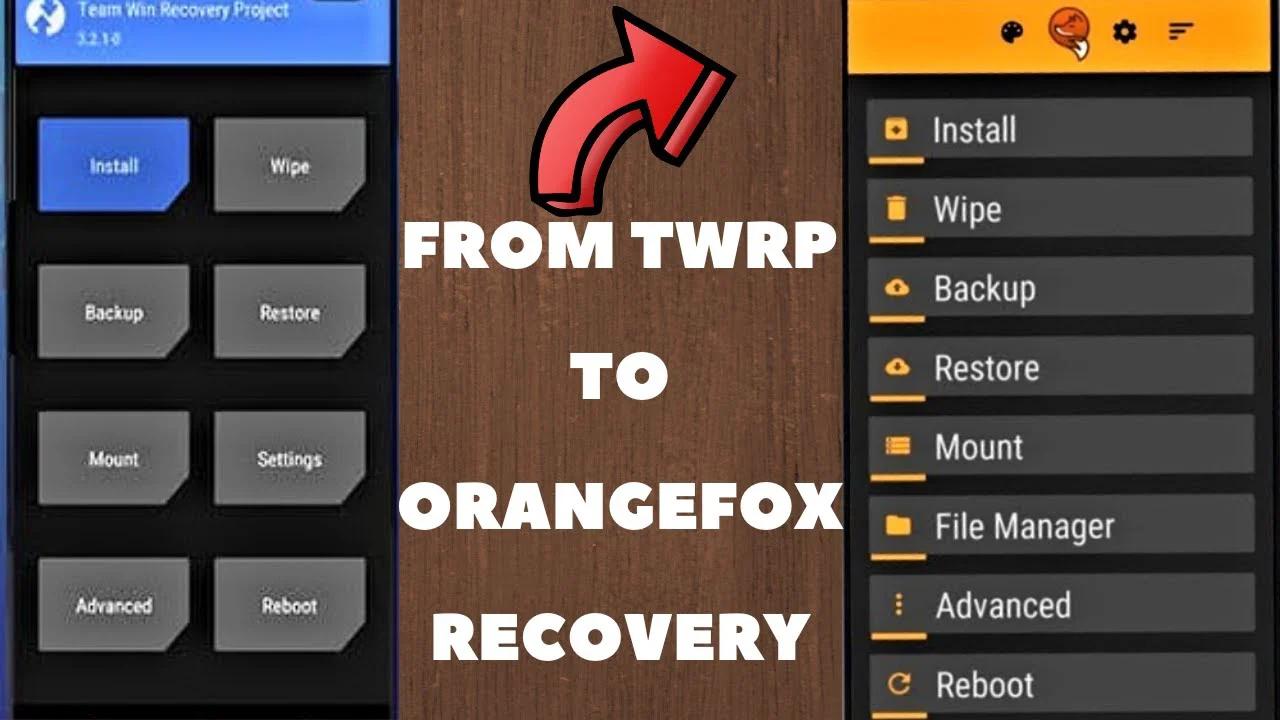 HOW TO EASILY SWITCH FROM TWRP TO ORANGE FOX CUSTOM RECOVERY || INSTALL TWRP RECOVERY