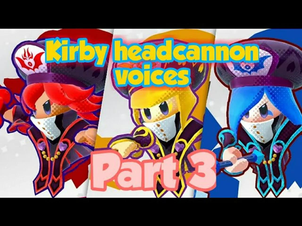 Kirby villain headcanon voices part 3