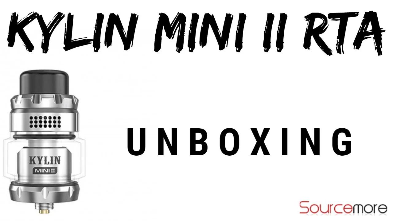 Vandy Vape Kylin Mini II RTA - Unboxing