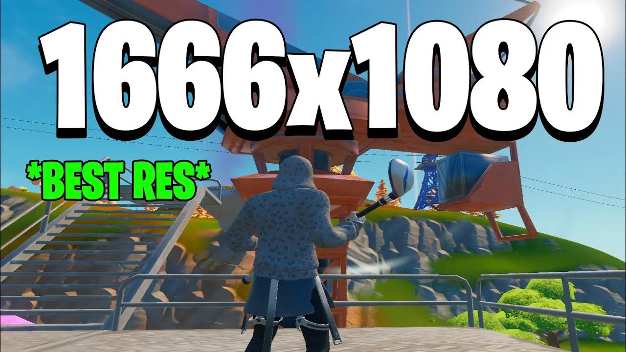 Best Stretched Resolution *1666x1080* Resolution Before Season Ends