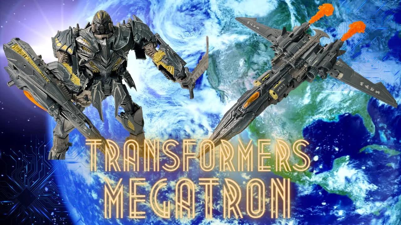 Transformers Megatron Robot turns into Airplane with Transformers ...