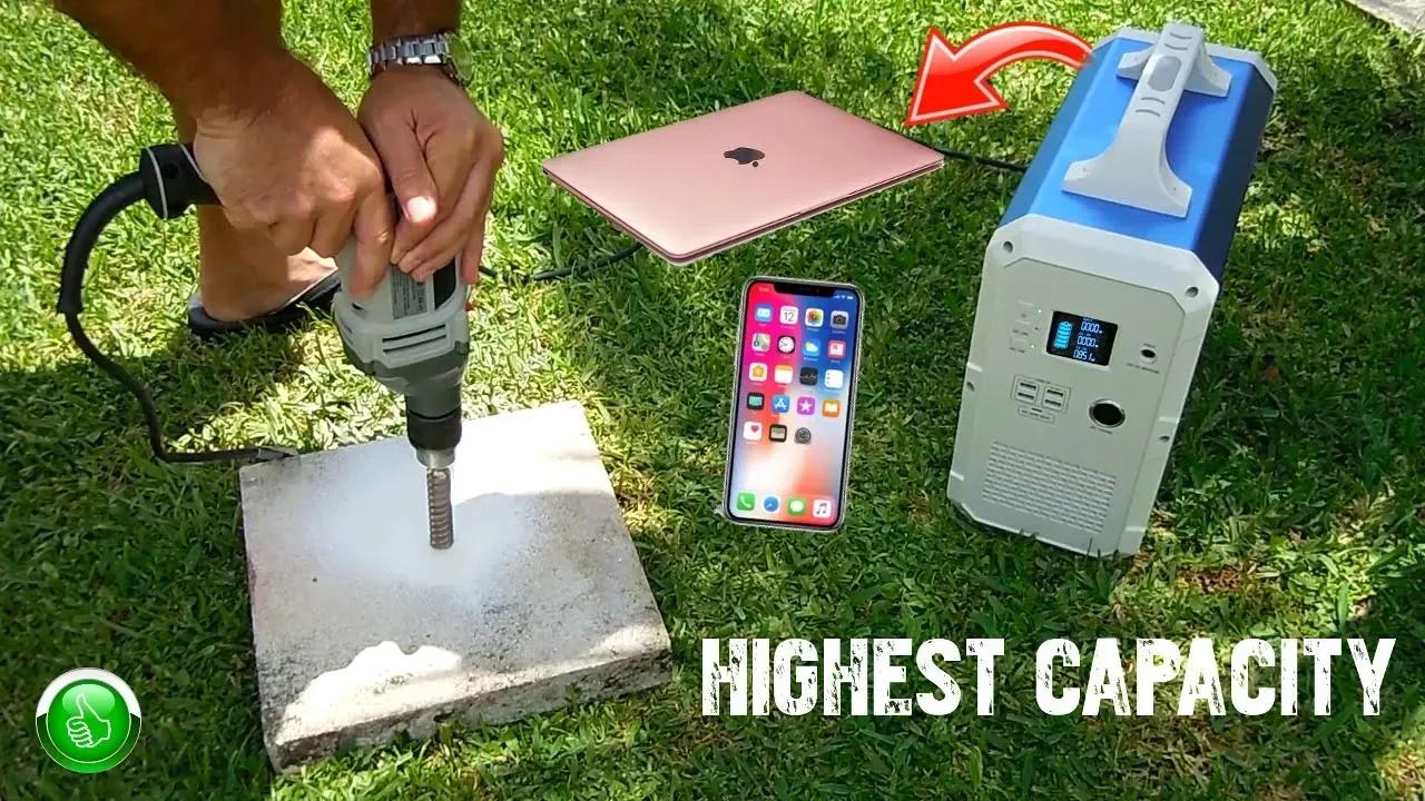 High Capacity Portable Power Station (Maxoak Bluetti EB150)