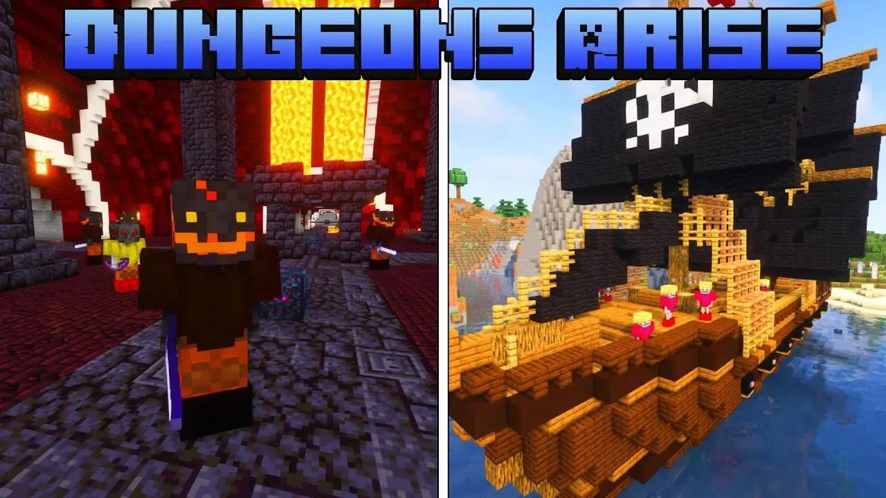 Dungeons arise. New dungeons #1 Tutorial 1.16.5 - 1.20.1 (minecraft java)