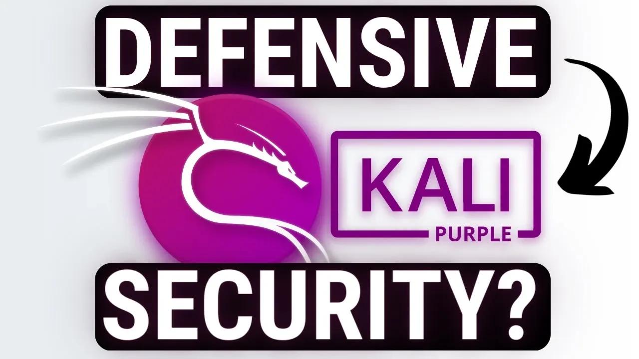 Kali Purple - A NEW Linux for Defensive Security